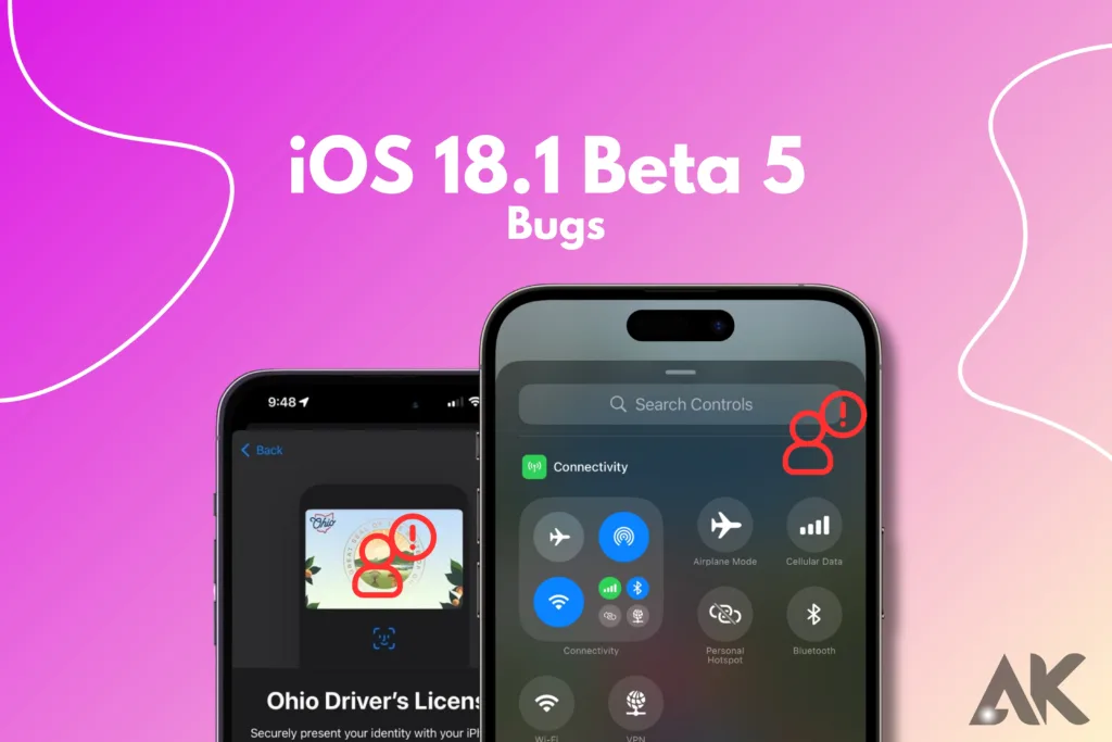 iOS 18.1 Beta 5 Bugs Report: Τι δεν λειτουργεί όπως αναμένεται; - Παγκόσμιος Geek