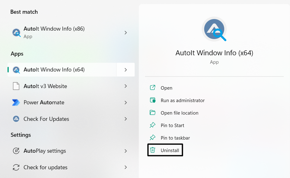 Πώς να διορθώσετε το σφάλμα Autoit στα Windows 11 - Παγκόσμιος Geek