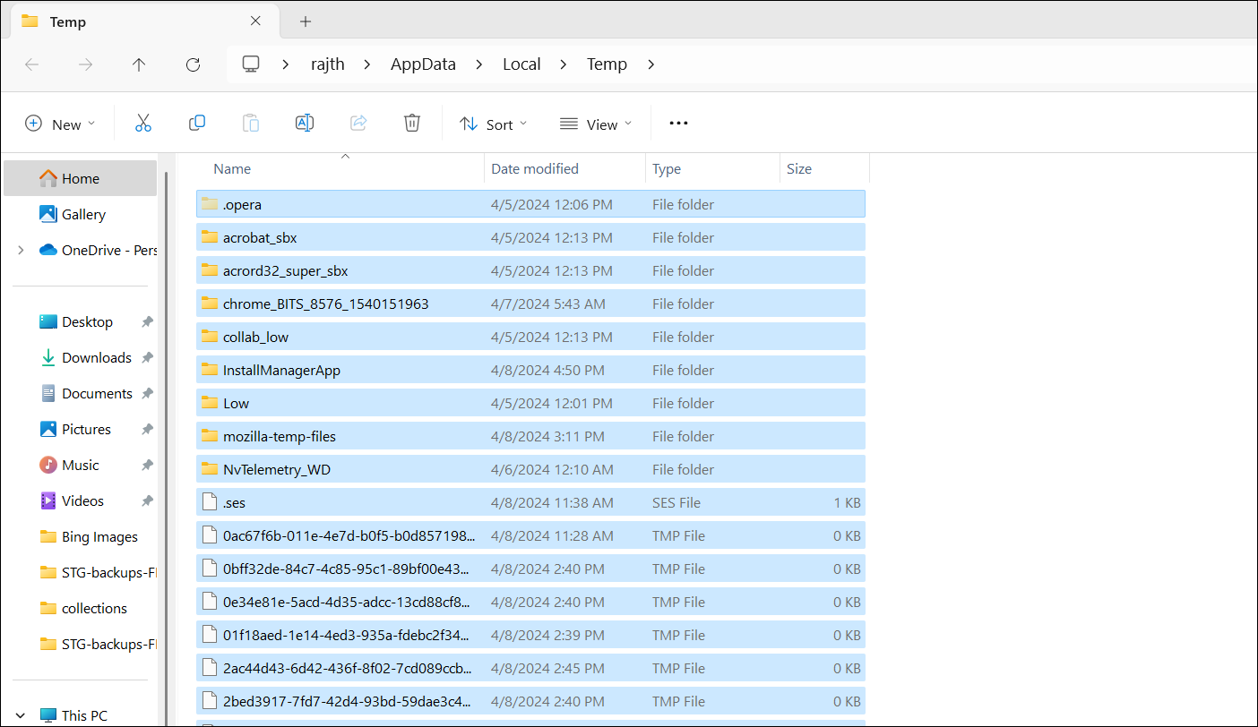 Διορθώστε: Σφάλμα γράφοντας προσωρινό αρχείο στα Windows 11 ...